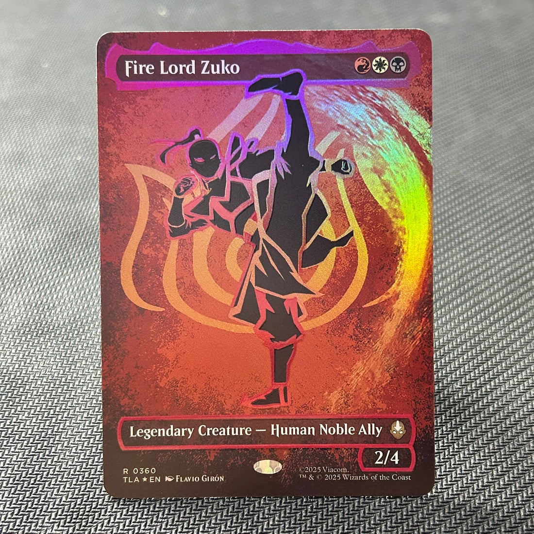 Fire Lord Zuko - Avatar: The Last Air Bender #360 - Neonink Foil ...